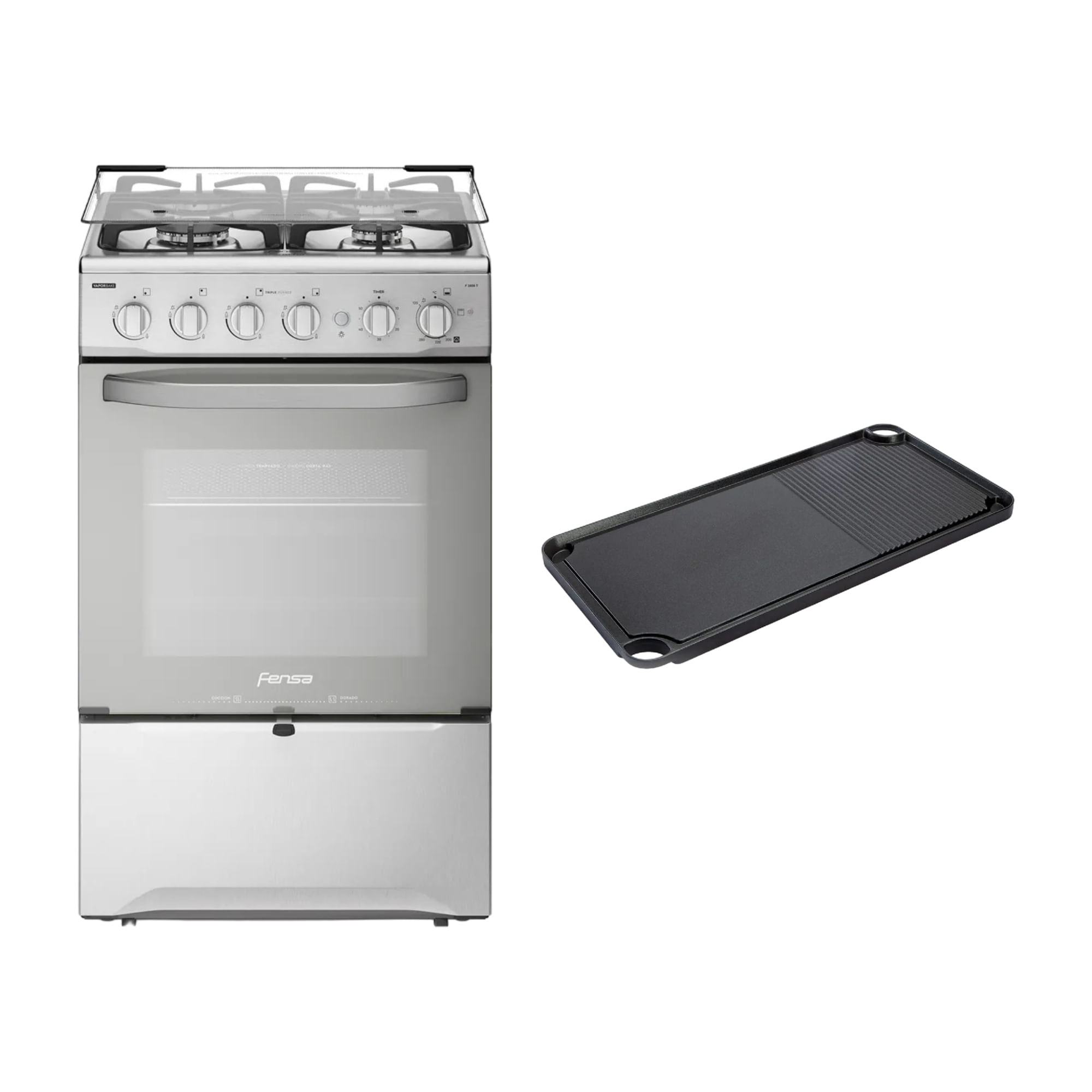 Fensa - Kit Cocina Fensa 4 Platos Experience con VaporBake F 2808 T ...