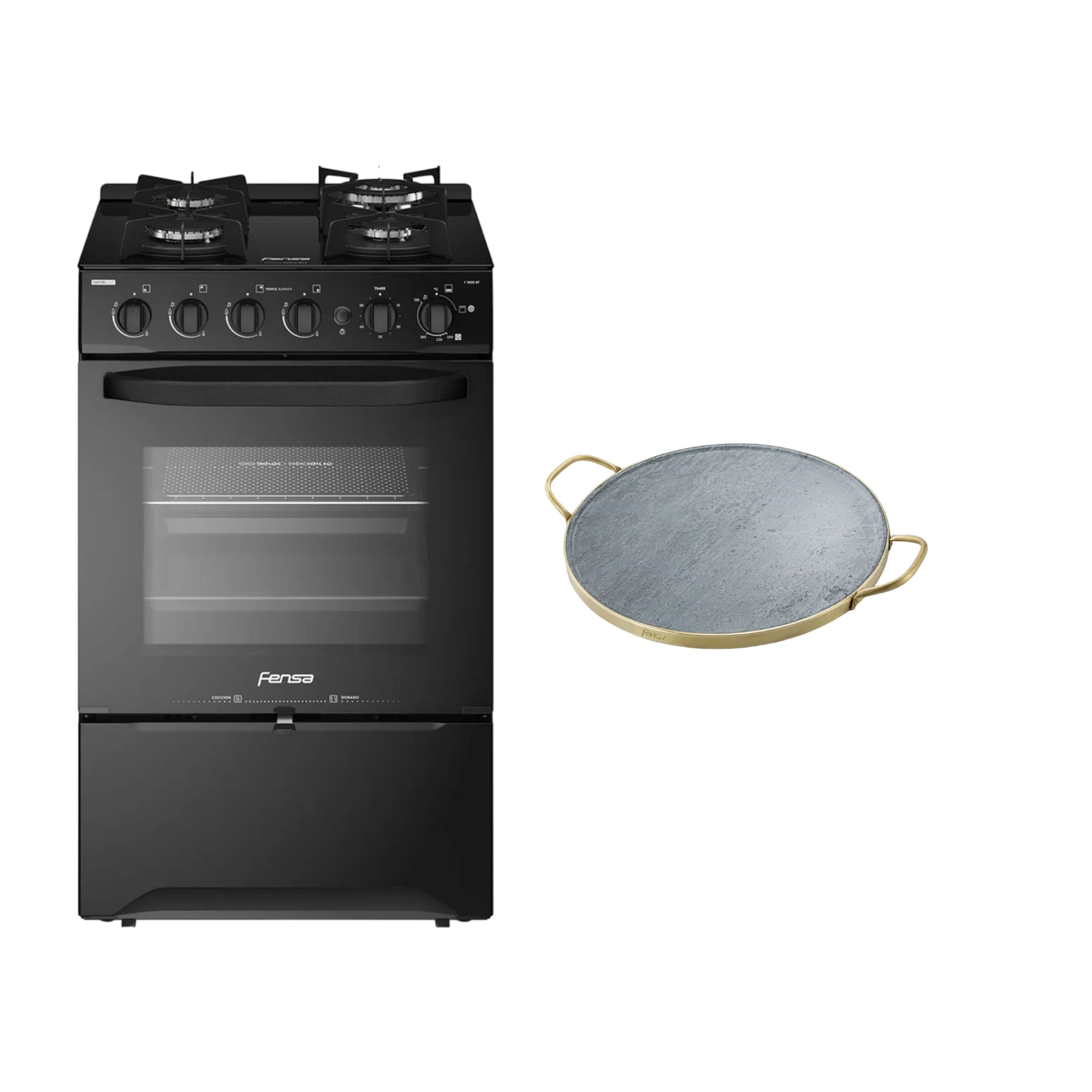 Fensa - Kit Cocina Fensa 4 Platos Experience con VaporBake F 3000 Bt ...