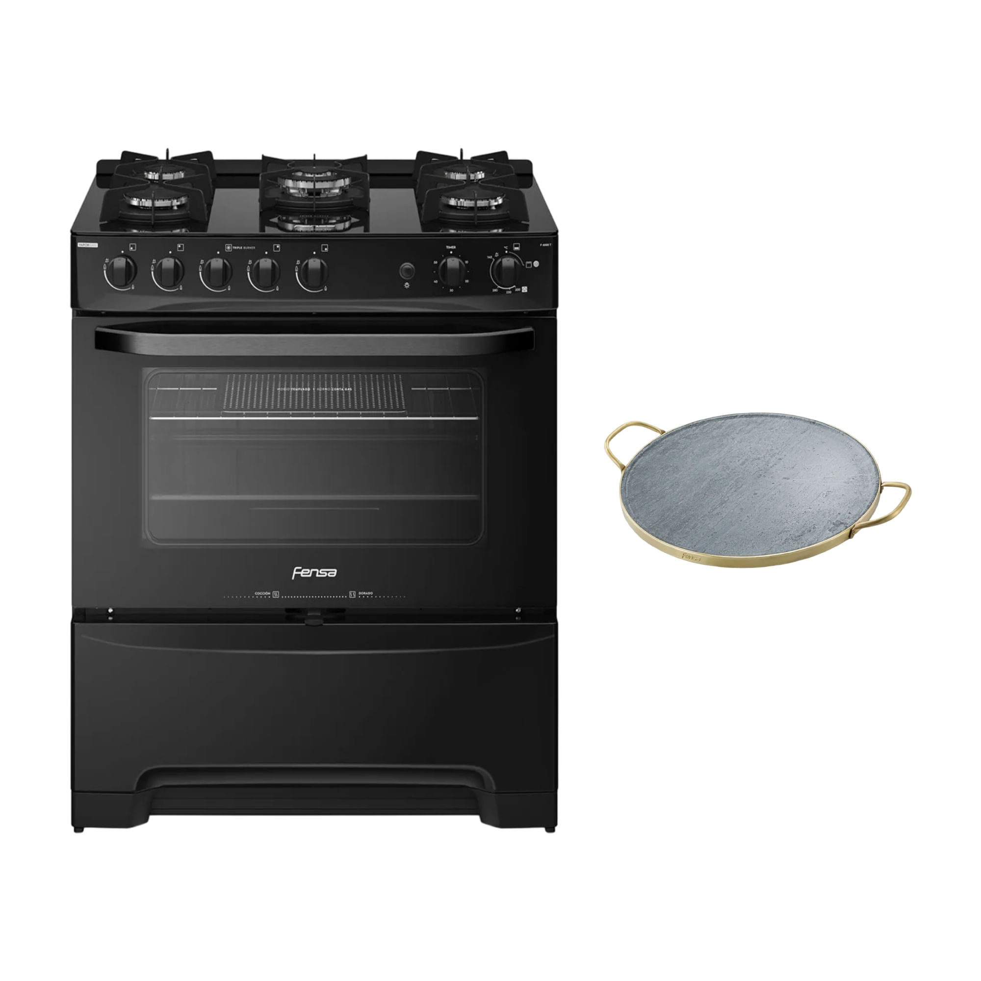 Fensa - Kit Cocina Fensa 5 Platos Experience con VaporBake F 6500 T ...