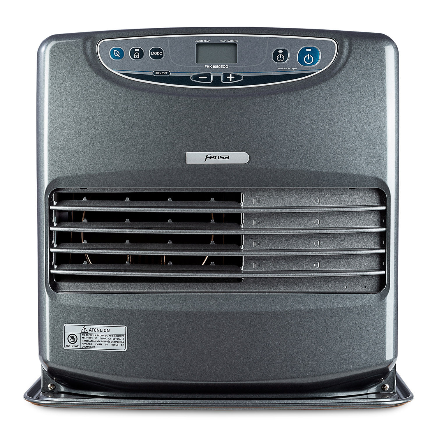 Fensa - Estufa Parafina Láser Fensa 9 Litros 5,2Kw Panel Digital, Timer ...