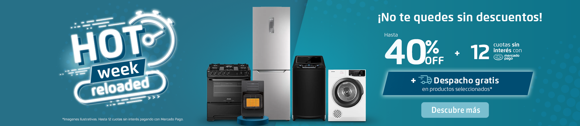 Electrodomésticos y línea blanca a los mejores precios | Fensa